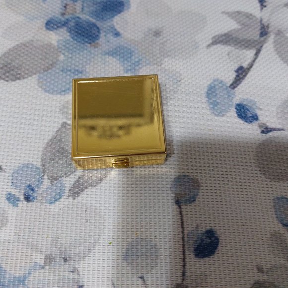 Accessories | Gold Toned Jewelry Small Items Box Trinket Organizer ...